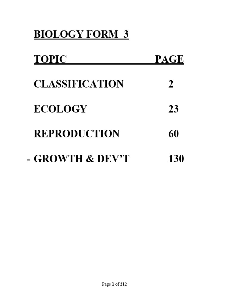 Biology Form 3-1 | PDF | Fungus | Food Web