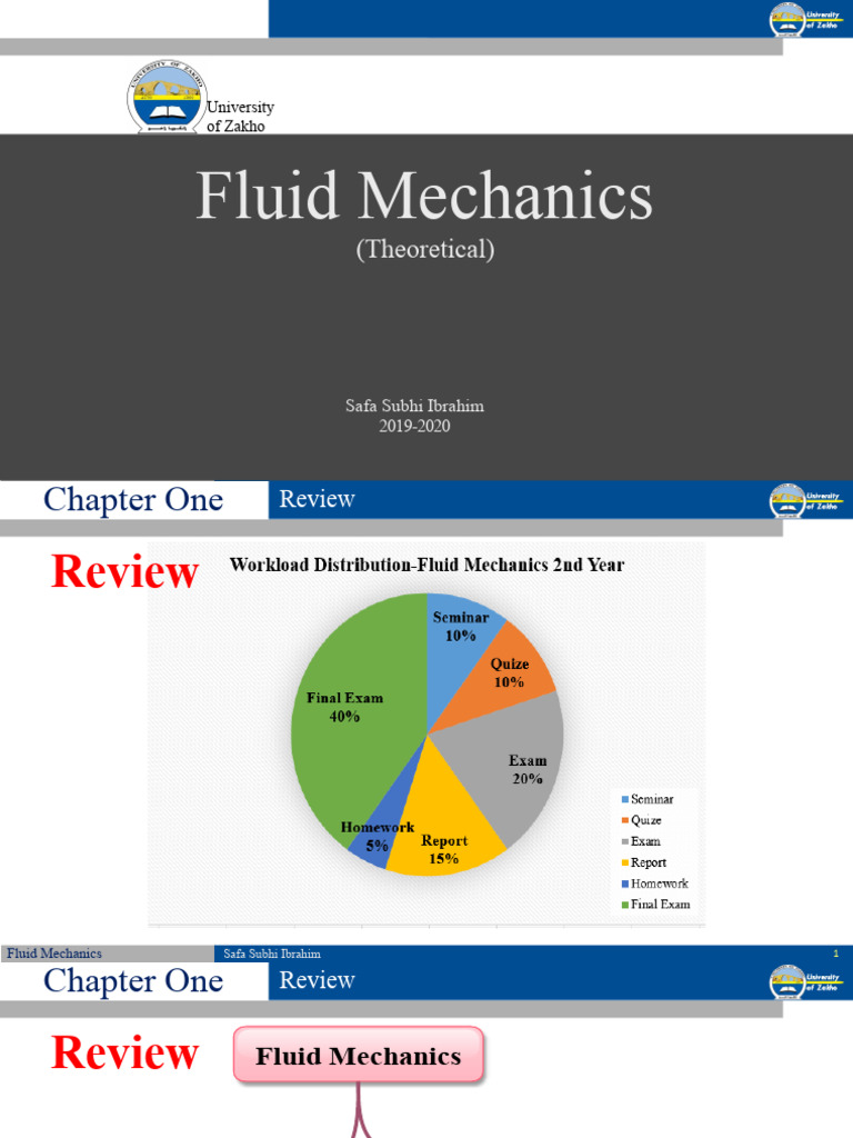FM - Chapter One - Fluid Properties | PDF