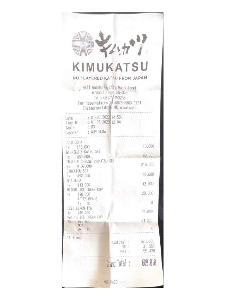 KIMUKATSU | PDF