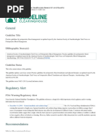BSIR Guidelines for Anticoagulation Management | PDF | Medicine | Drugs