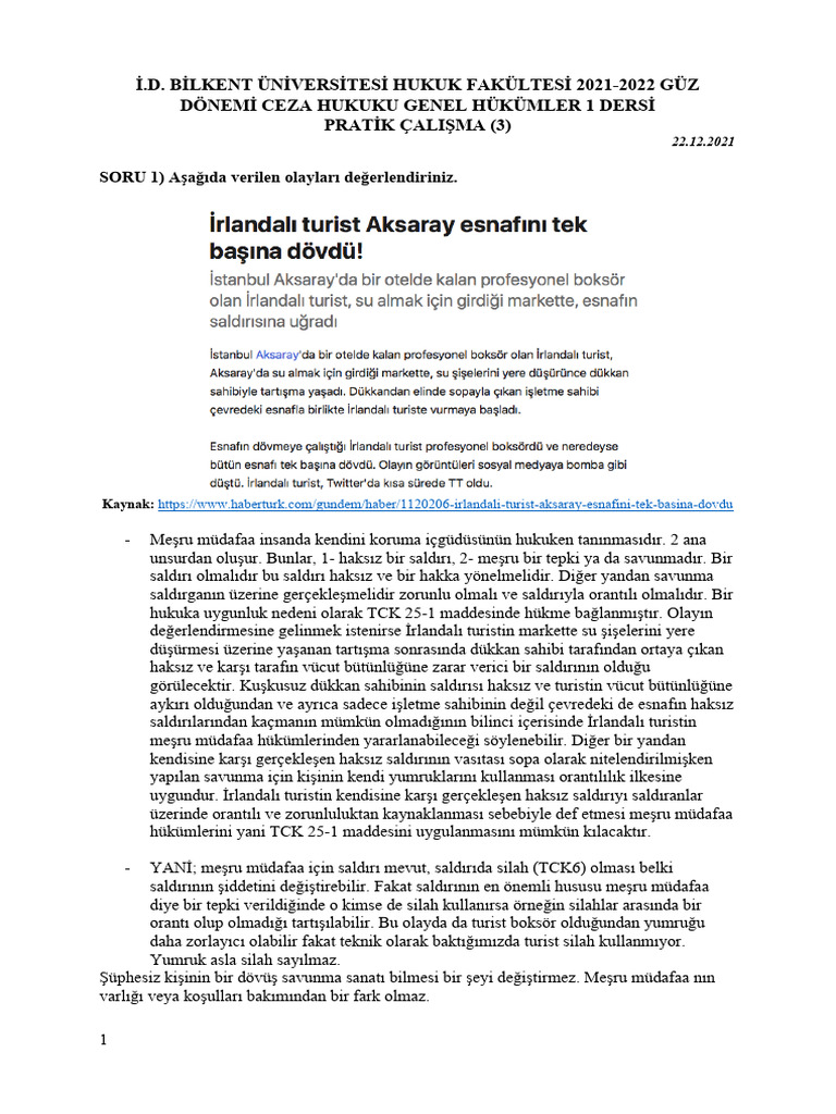 Ceza Prati̇k 3 | PDF