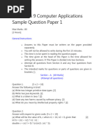 ICSE Class 10 2023-2024 Computer Notes Short Notes PDF | PDF | Method ...
