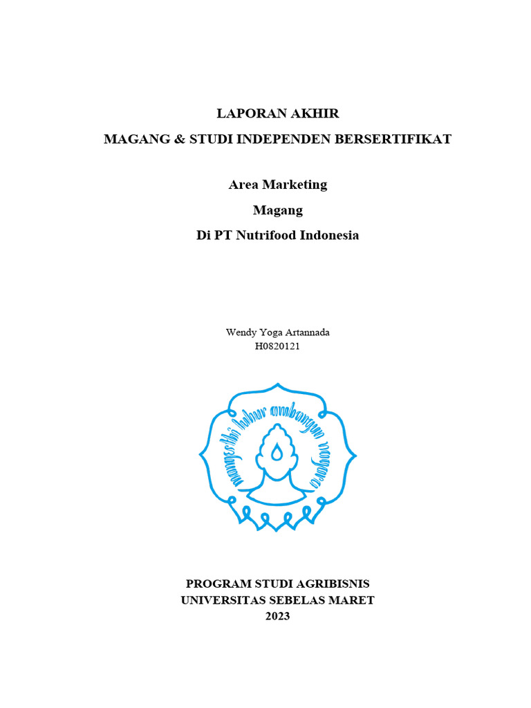 Laporan Akhir Magang & Studi Independen Bersertifikat: Program Studi ...