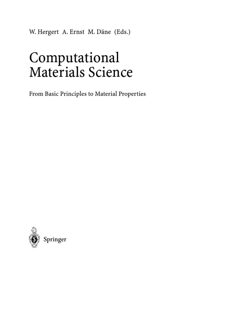 Computational Materials Science - Hergert | PDF Computational Materials Science - Hergert | PDF
