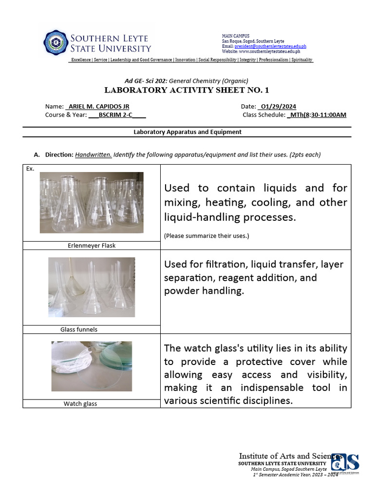 LAB- | PDF | Laboratories | Volume