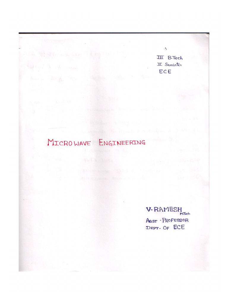 MWE-1 (3,4,5) Chapters R20 Material-1 | PDF