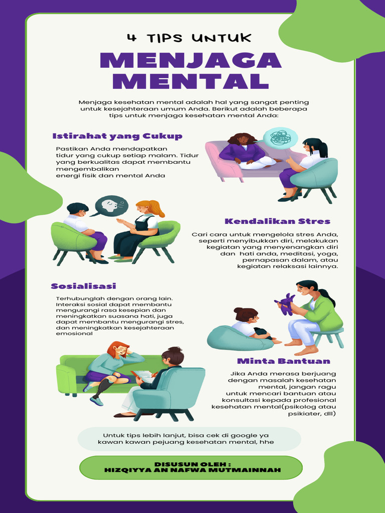 Hijau Ilustrasi Kesehatan Mental Infografis - 20240119 - 103642 - 0000 ...