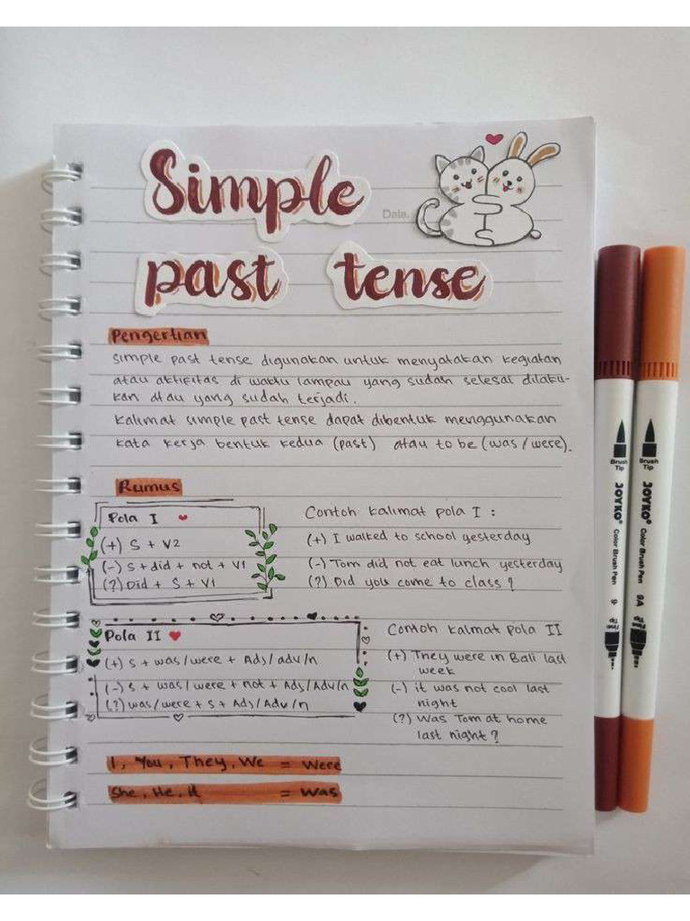 Catatan Simple Past Tense | PDF