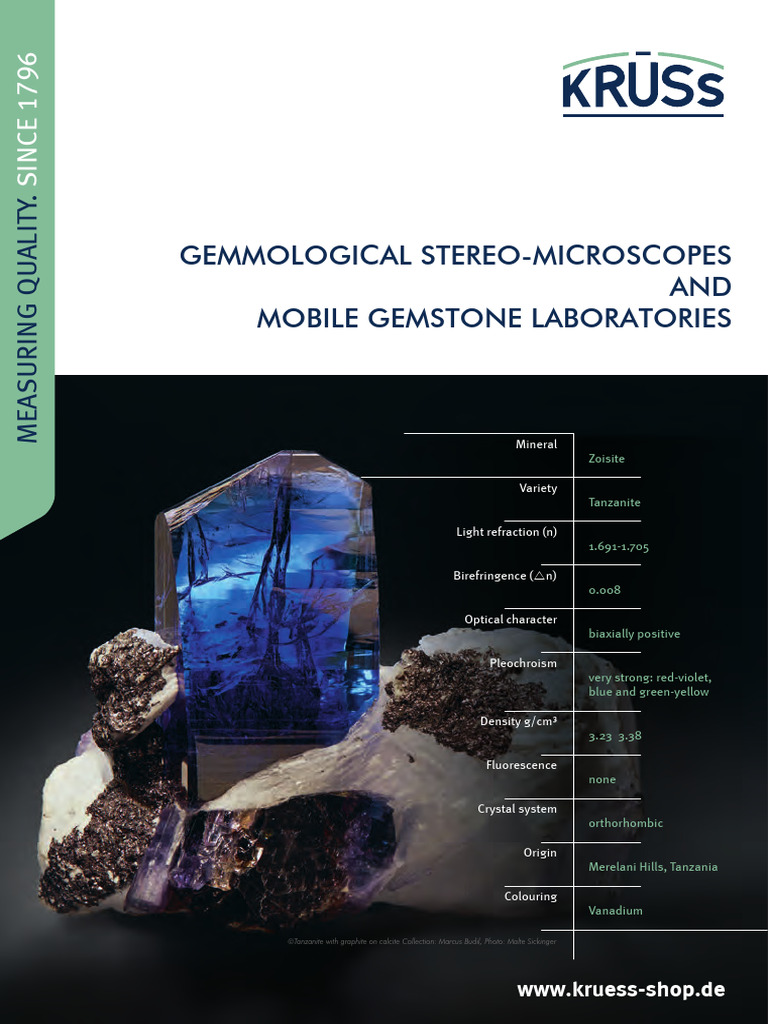 BR Gemmological-Stereo-Microscopes 3.0 Web | PDF | Microscope | Stereoscopy