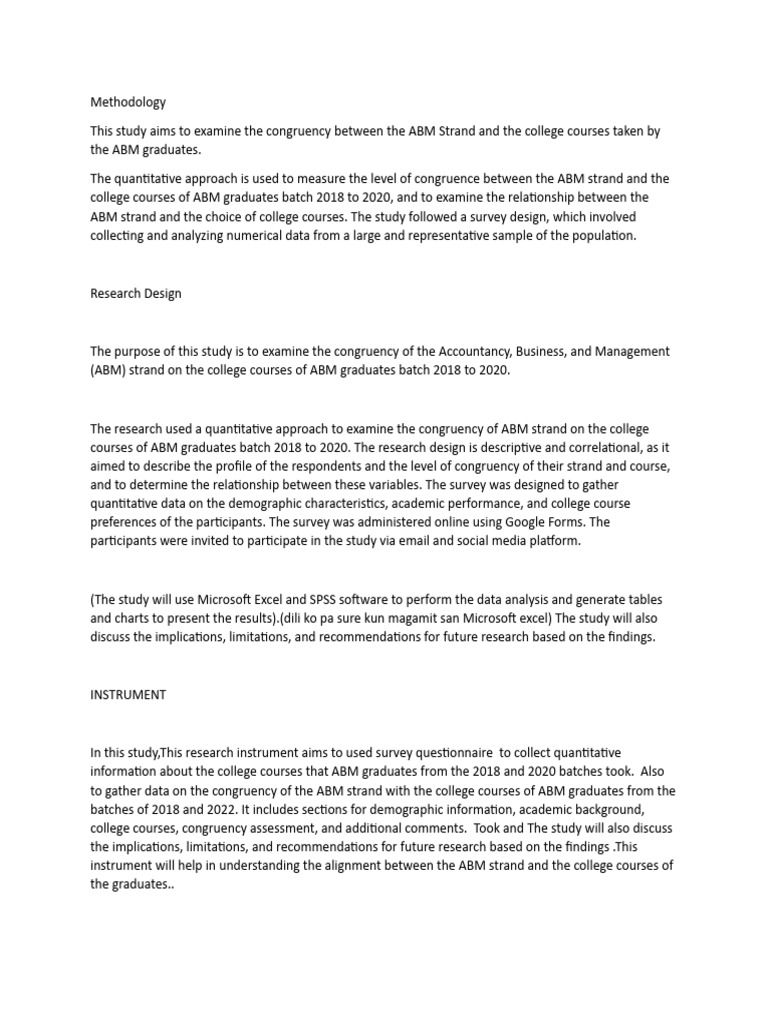 Research Chapter 2 | PDF | Survey Methodology | Sampling (Statistics)