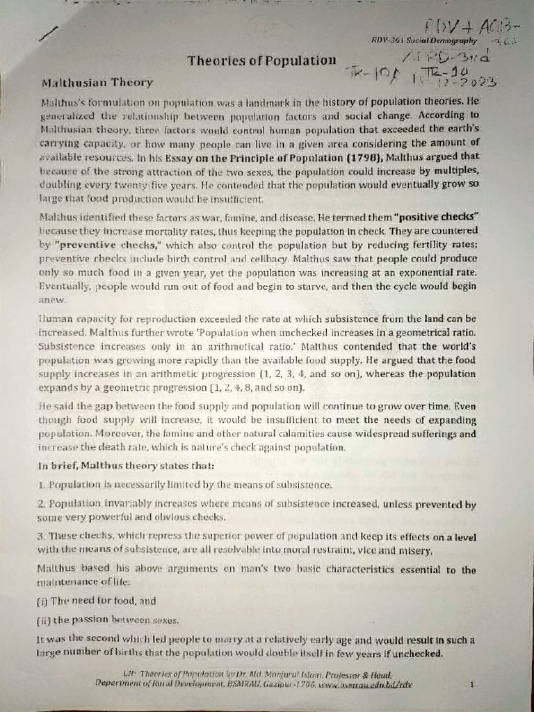 RDV 361 - (A, M) Final Full Lecture | PDF