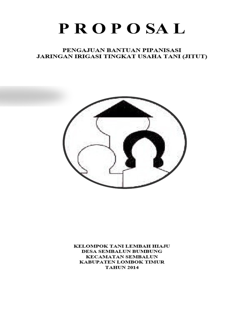 Proposal Bantuan Irigasi JITUT 2015 | PDF