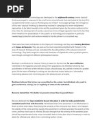 Classicism vs. Positivism in Criminology | PDF | Crime & Violence | Crimes