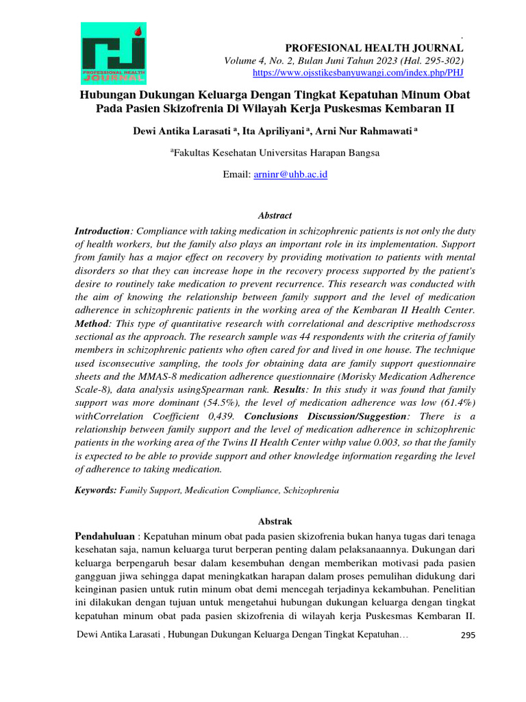 379-Article Text-1914-1-10-20230322 | PDF | Science | Medicine