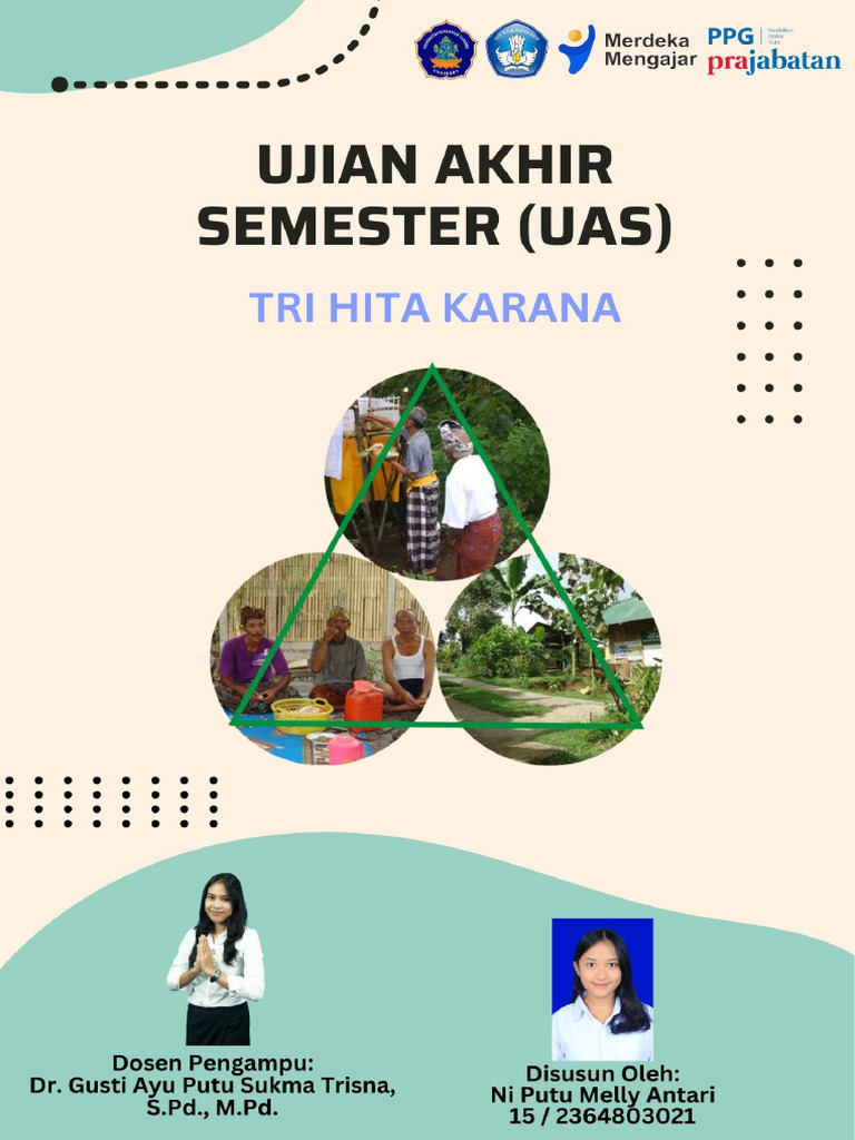 UAS THK - Ni Putu Melly Antari - 2364803021 | PDF | Karier & Perkembangan | Sains & Matematika