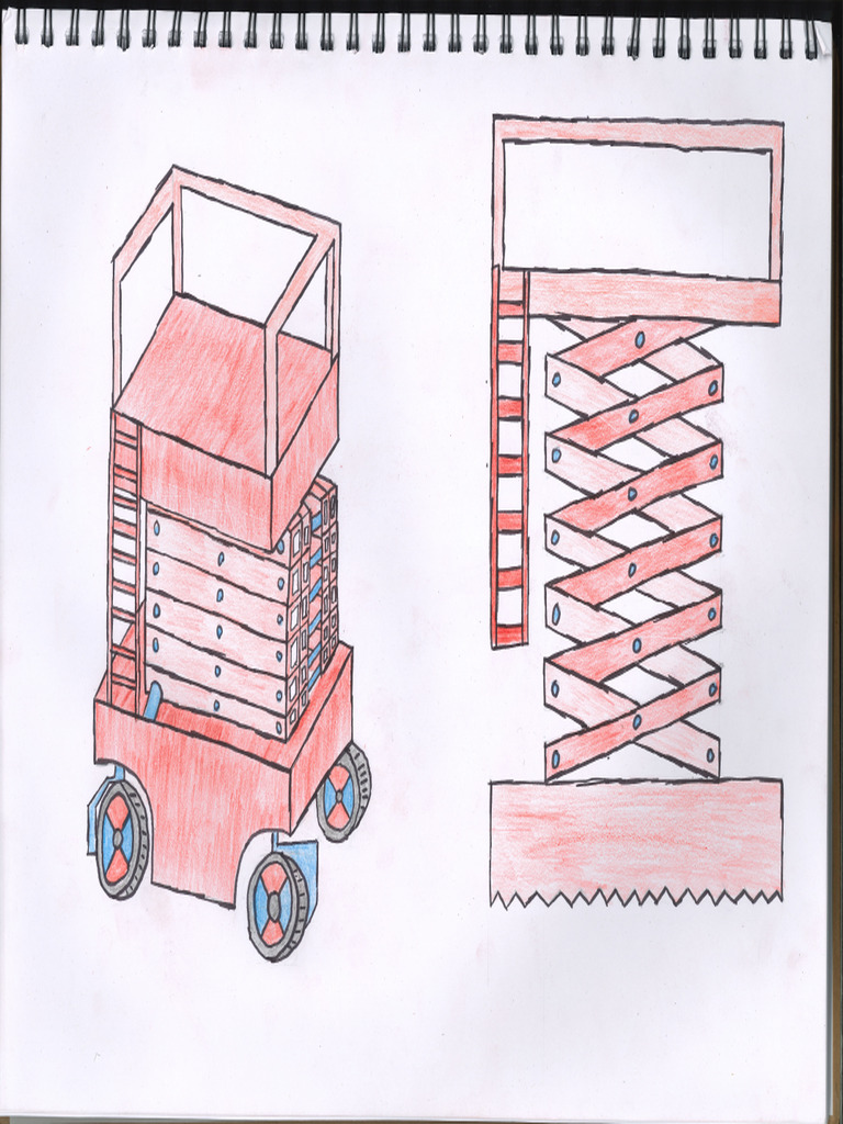 Scissor Lift Sketch | PDF