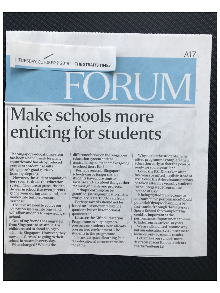 Make Schools More Enticing | PDF
