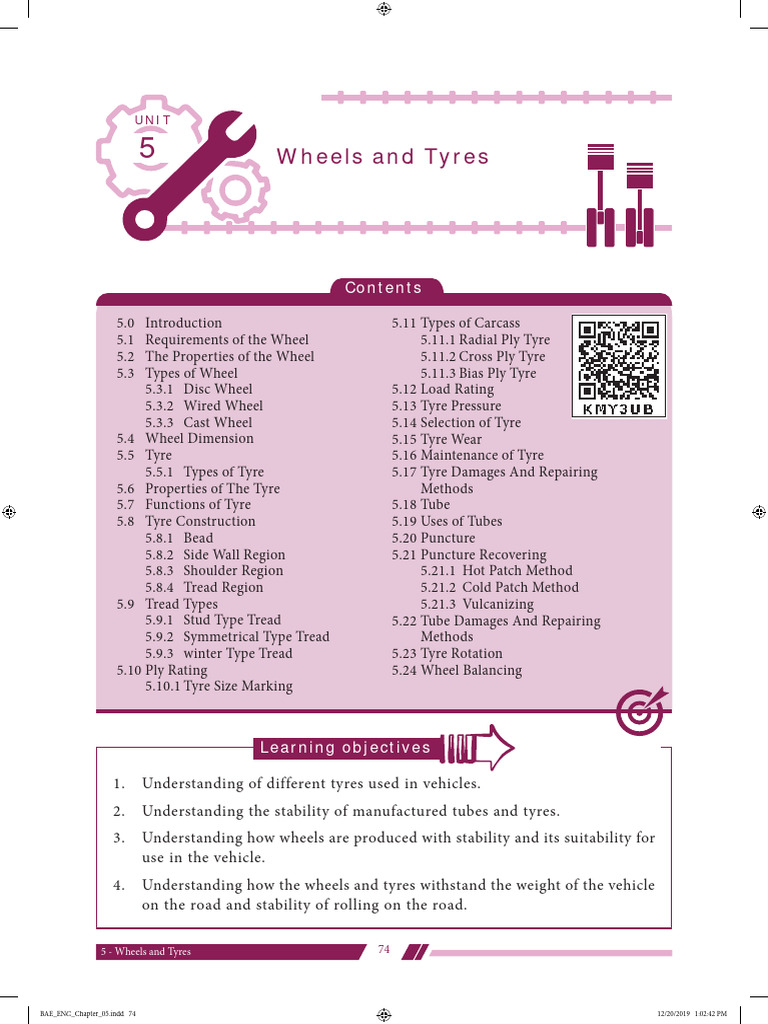 Wheels and Tyres | PDF | Tire | Wheel