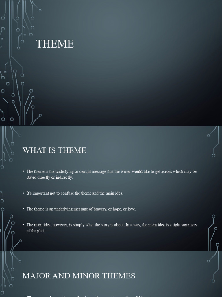 Theme | PDF