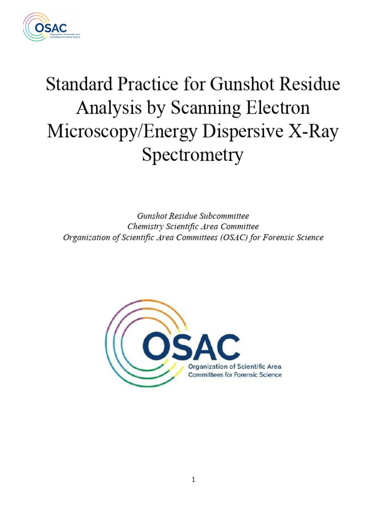 Osac GSR SC E1588 For Sac | PDF