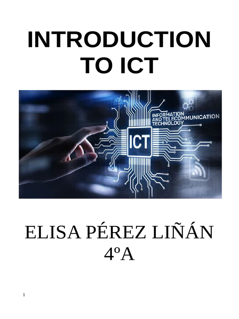 ICTIntroduction Elisa | PDF | Information And Communications Technology | Password
