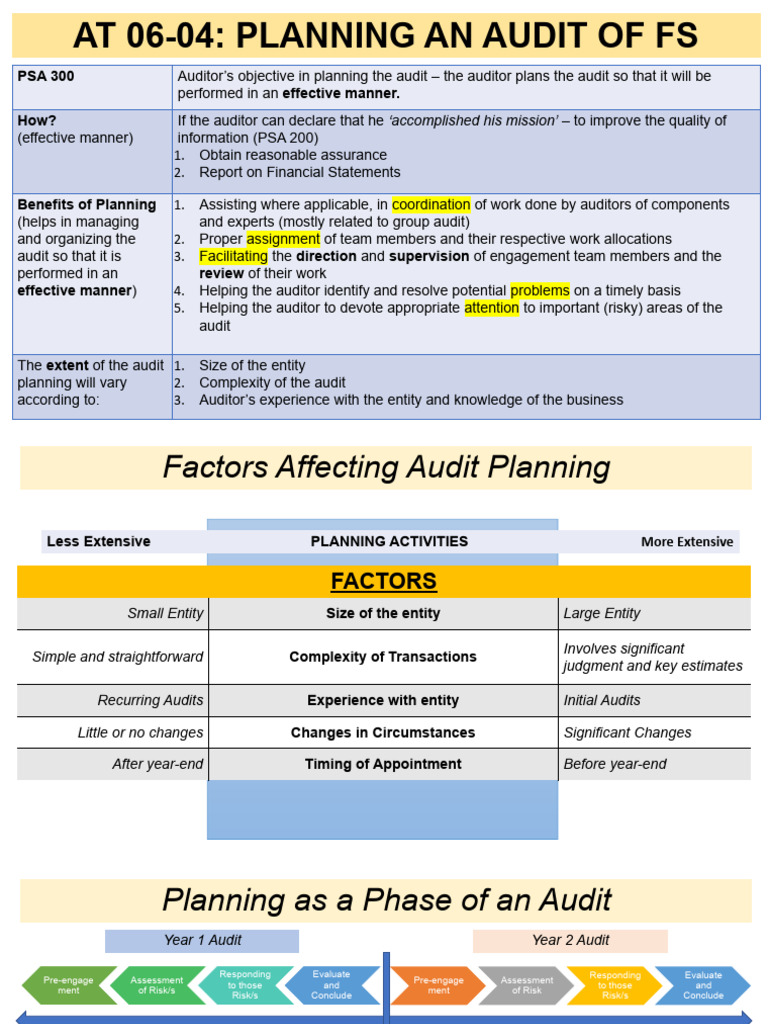 Audit Planning and Preparation Guide | PDF