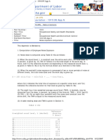 TWA Noise Exposure Calculation Guide | PDF | Noise | Sound