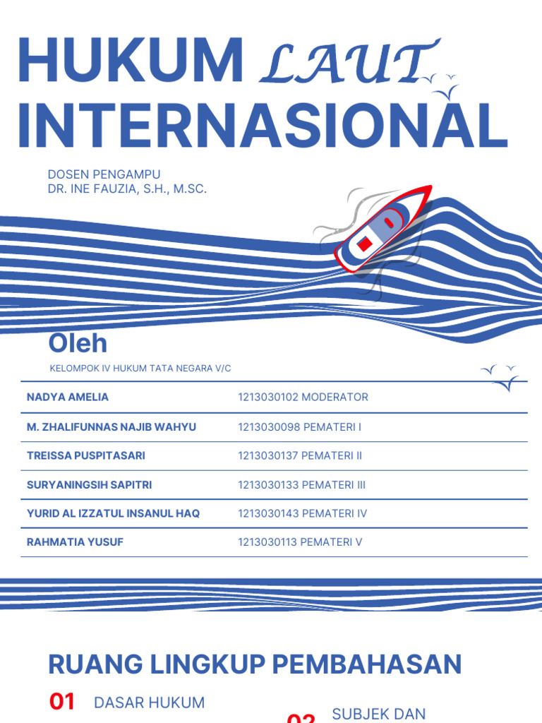 Hukum Laut Internasional | PDF