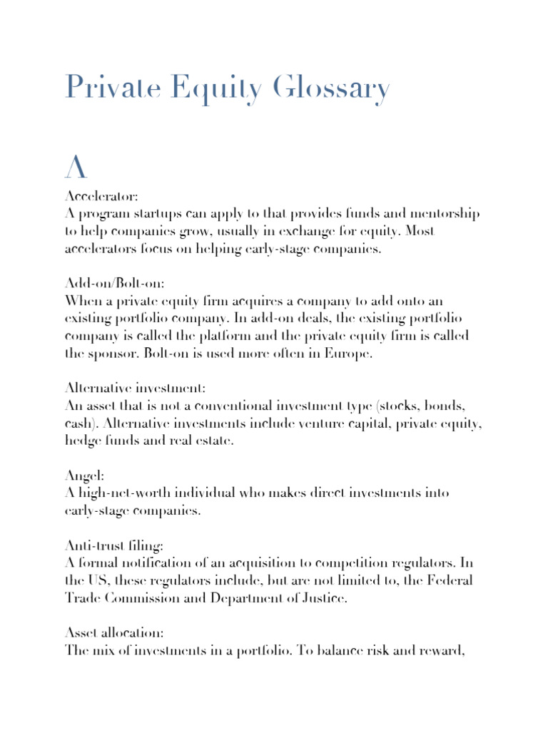 Private Banking | PDF | Private Equity | Investing