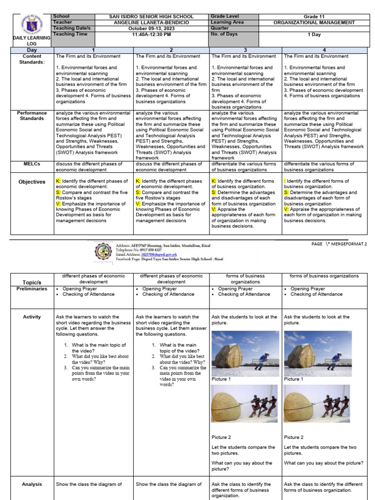 Dll-Orma-Phases of Economic Devt and Business Organization - S.y.-2023-2024 | PDF