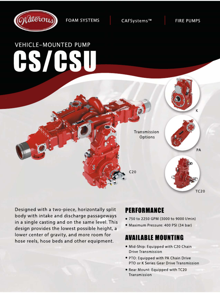 CS Csu | PDF | Pump | Bearing (Mechanical)