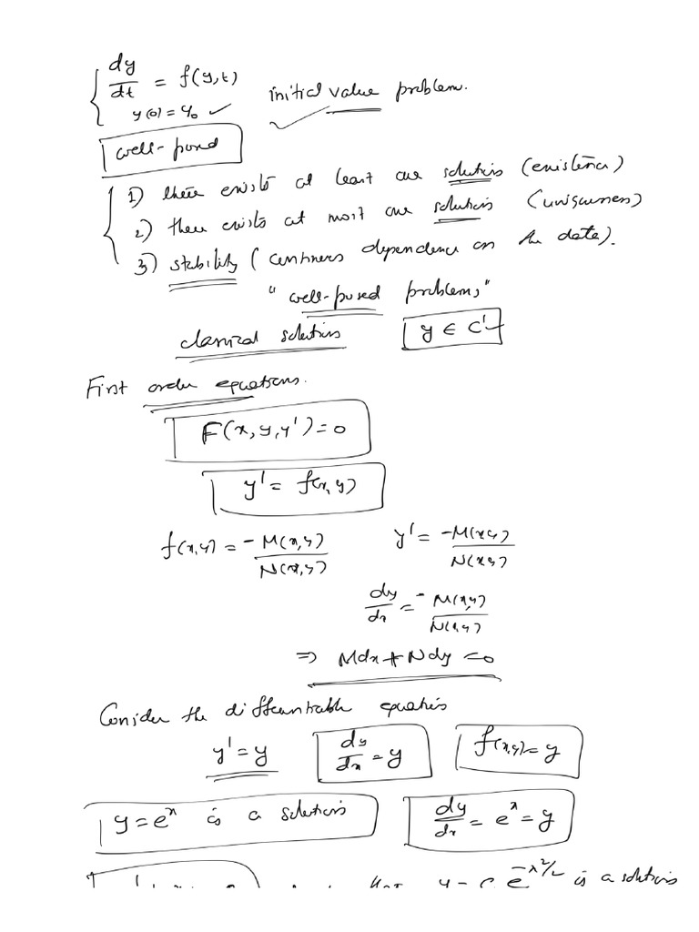 Differential Equation | PDF