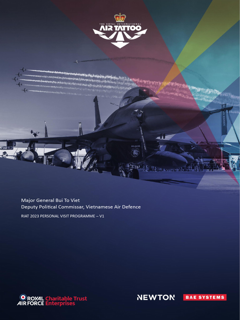 RIAT 2023 Gala Dinner Details | PDF