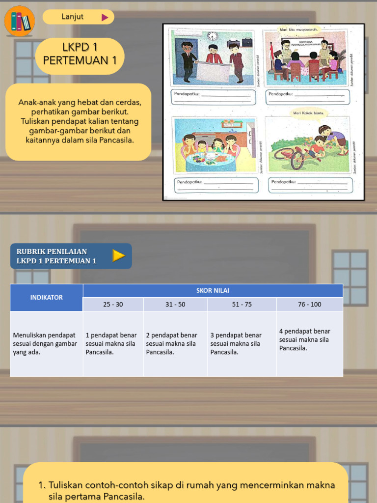 LKPD Sikap Sesuai Pancasila | PDF | Karier & Perkembangan | Seni ...