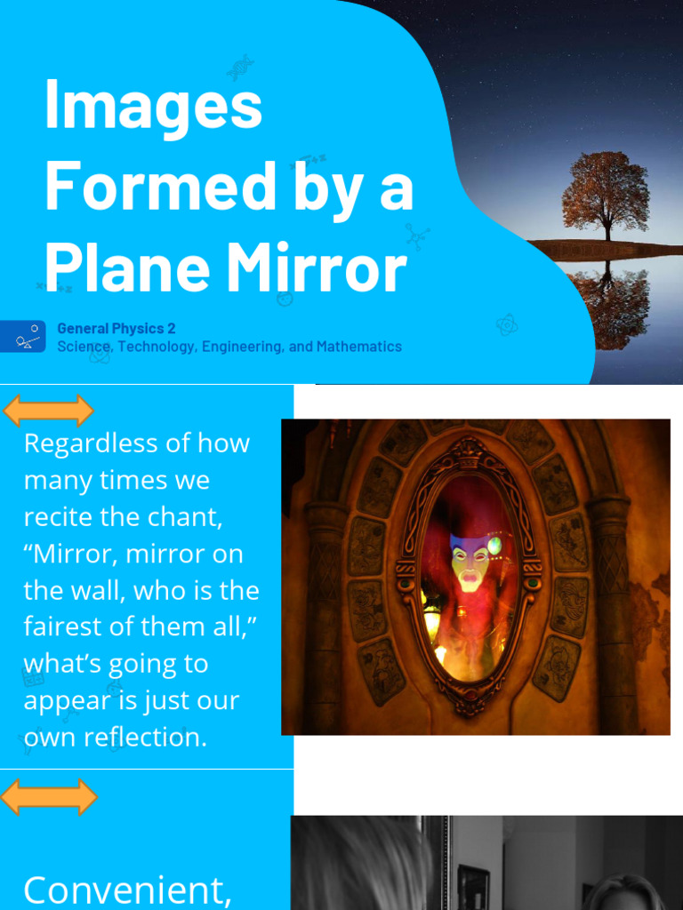 Images Formed by Plane Mirrors | PDF | Mirror | Line (Geometry)