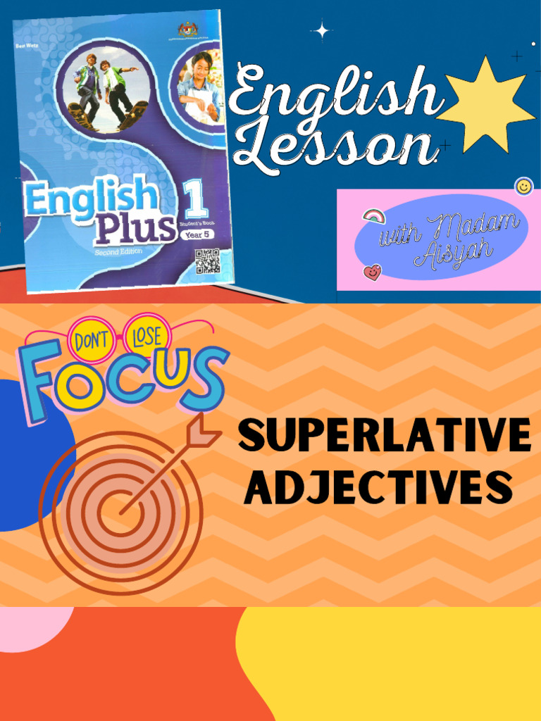 Superlative Adjectives in Year 5 | PDF | Language Arts & Discipline