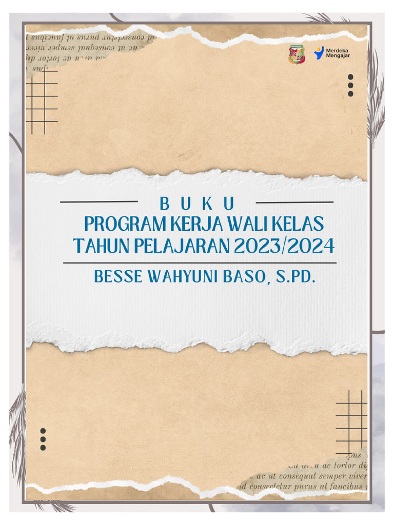 Proker Walas Xi 4 2023-2024 | PDF