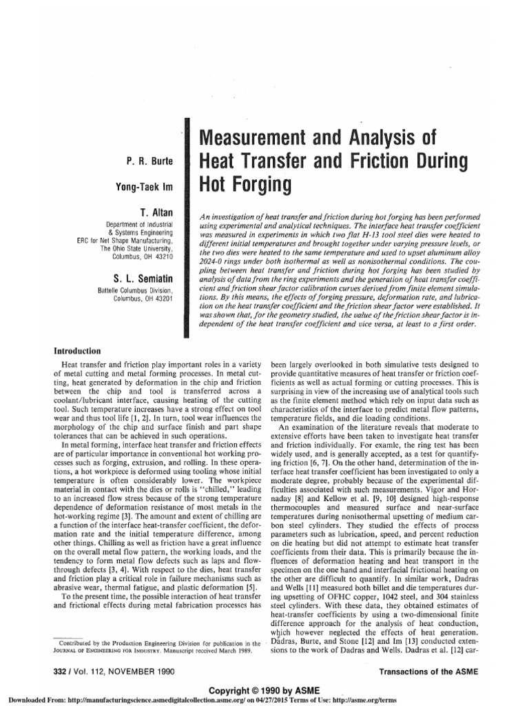 Burte 1990 | PDF | Technology & Engineering