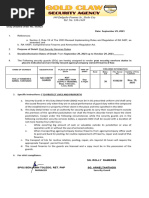 Duty Detail Order Template | PDF