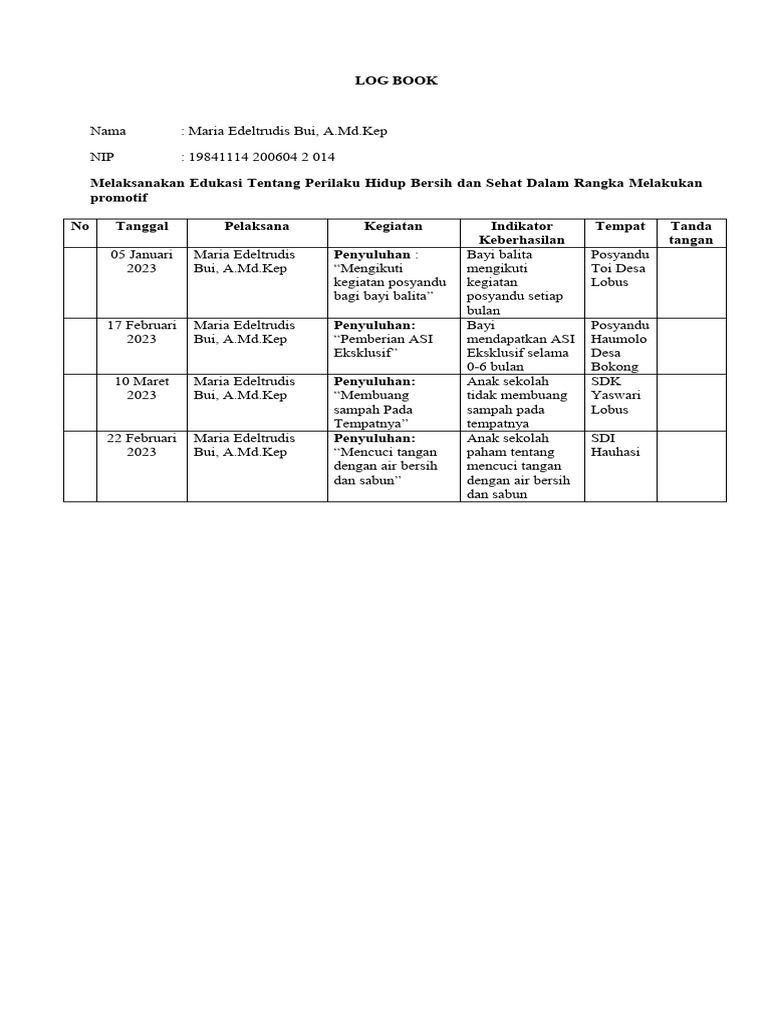 Edukasi Hidup Bersih dan Sehat | PDF | Kesehatan Holistik