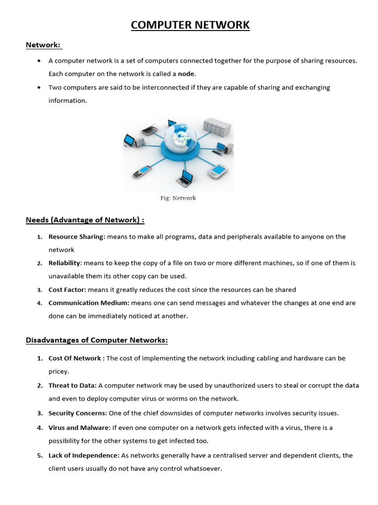 Updated Networking Notes | PDF