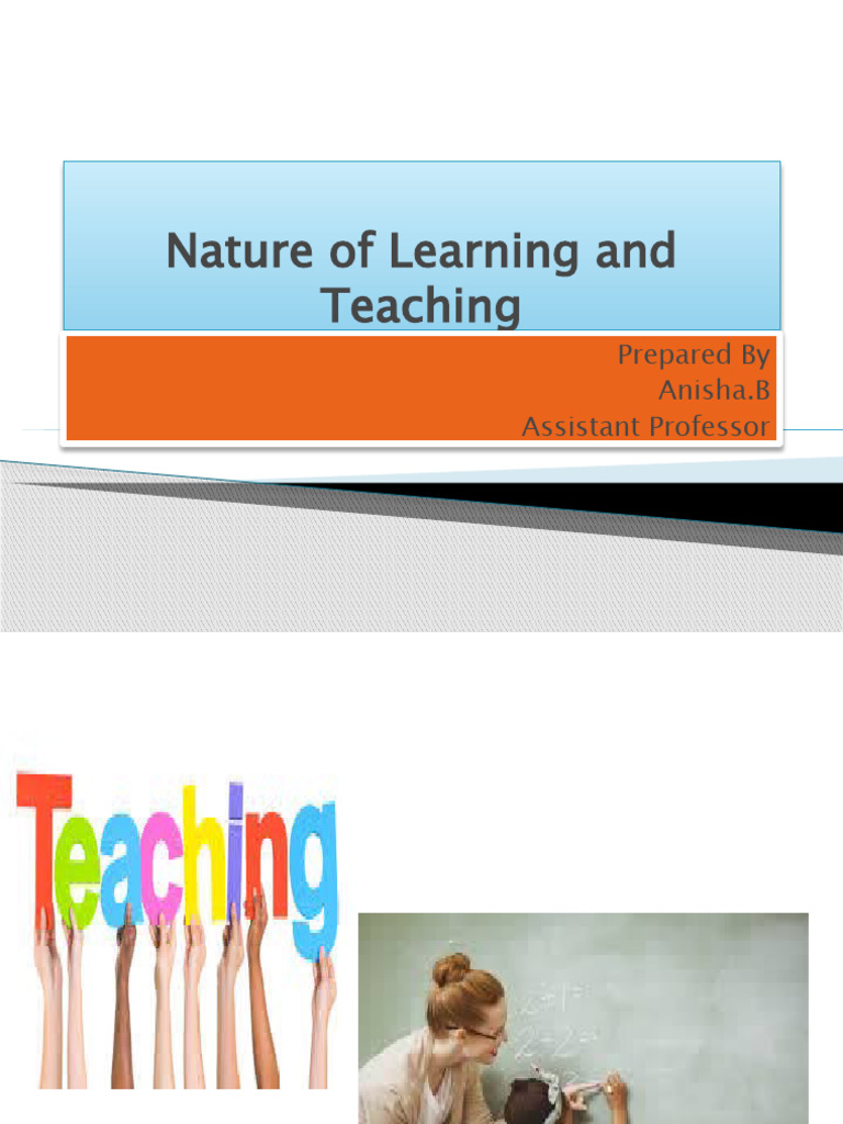 6.Meaning and Definition of Teaching | PDF