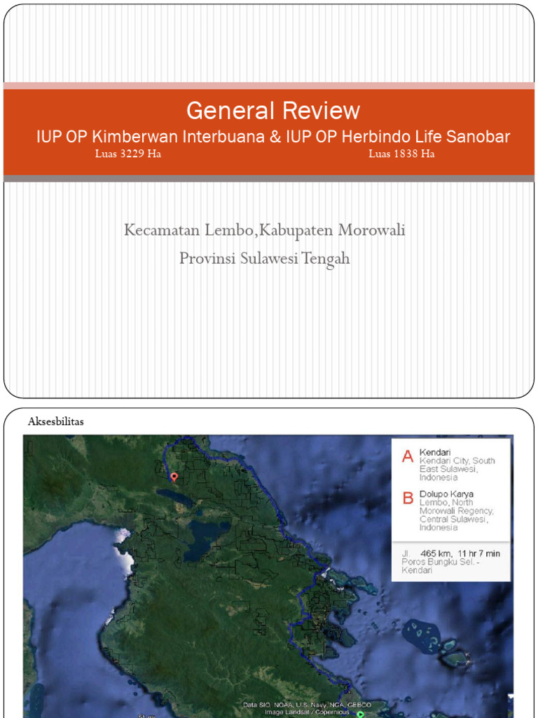 General Review Kimberwan Interbuana - Herbindo Life Sanobar | PDF