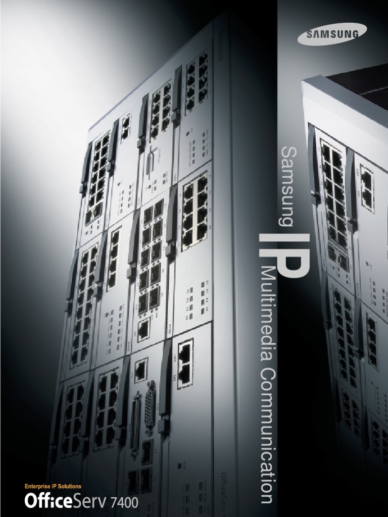 Officeserv 7400 | PDF | Wireless Lan | Technological Convergence