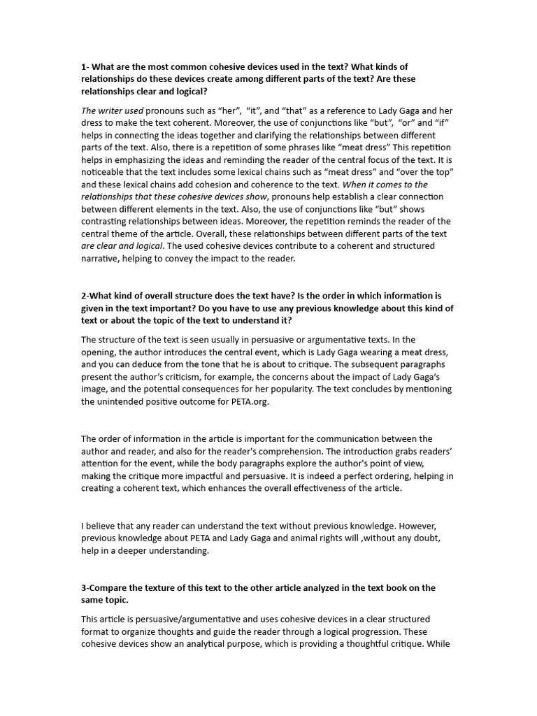 Discourse Analysis. Sarah N. | PDF