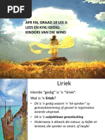 Ek Het N Huisie Aan Die Rand - Gedig | PDF