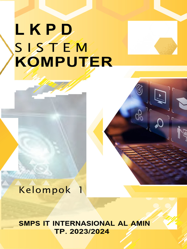 Yellow Simple Minimalist Modern Business Solution Book Cover | PDF