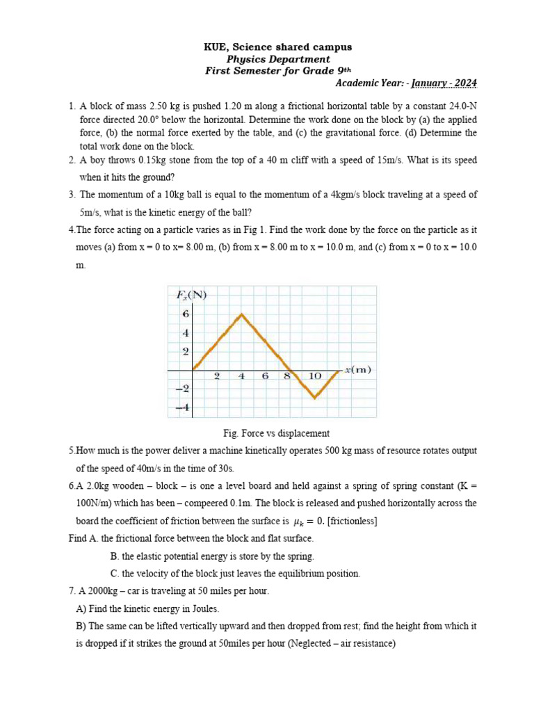 Worksheet Chapter # 4 G9 | PDF