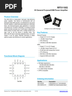 Cs Tcom RF 410 Power Amplifier Ngpa Datasheet | PDF | Software Defined ...