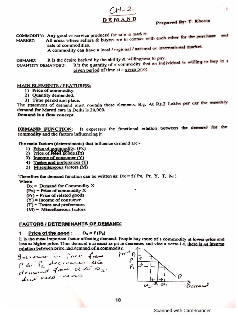 Demand Handouts | PDF